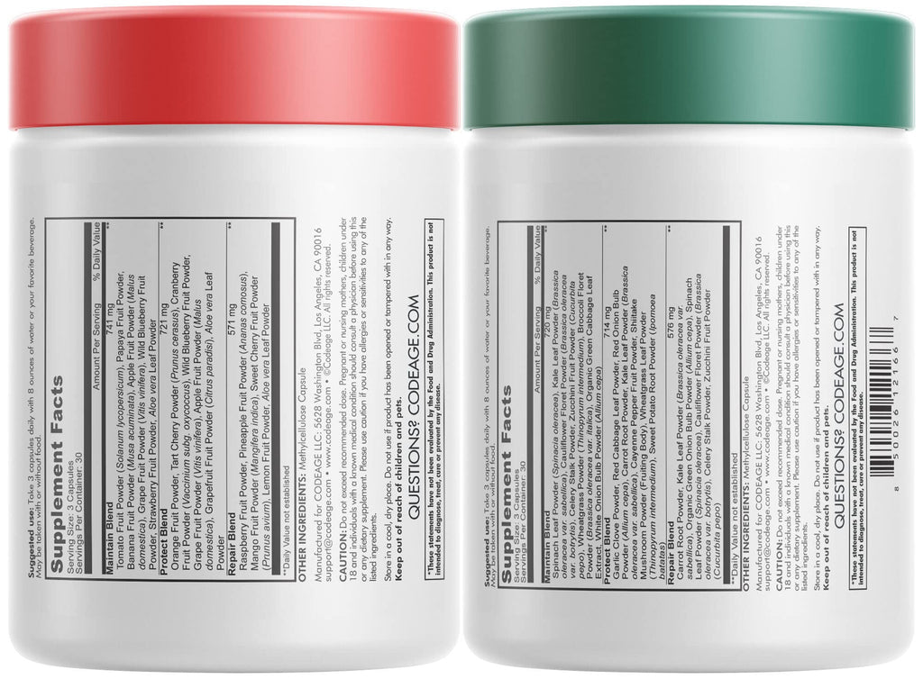 vegan vitamin and mineral capsules