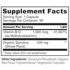 Vegan vitamin B12 for dietary support