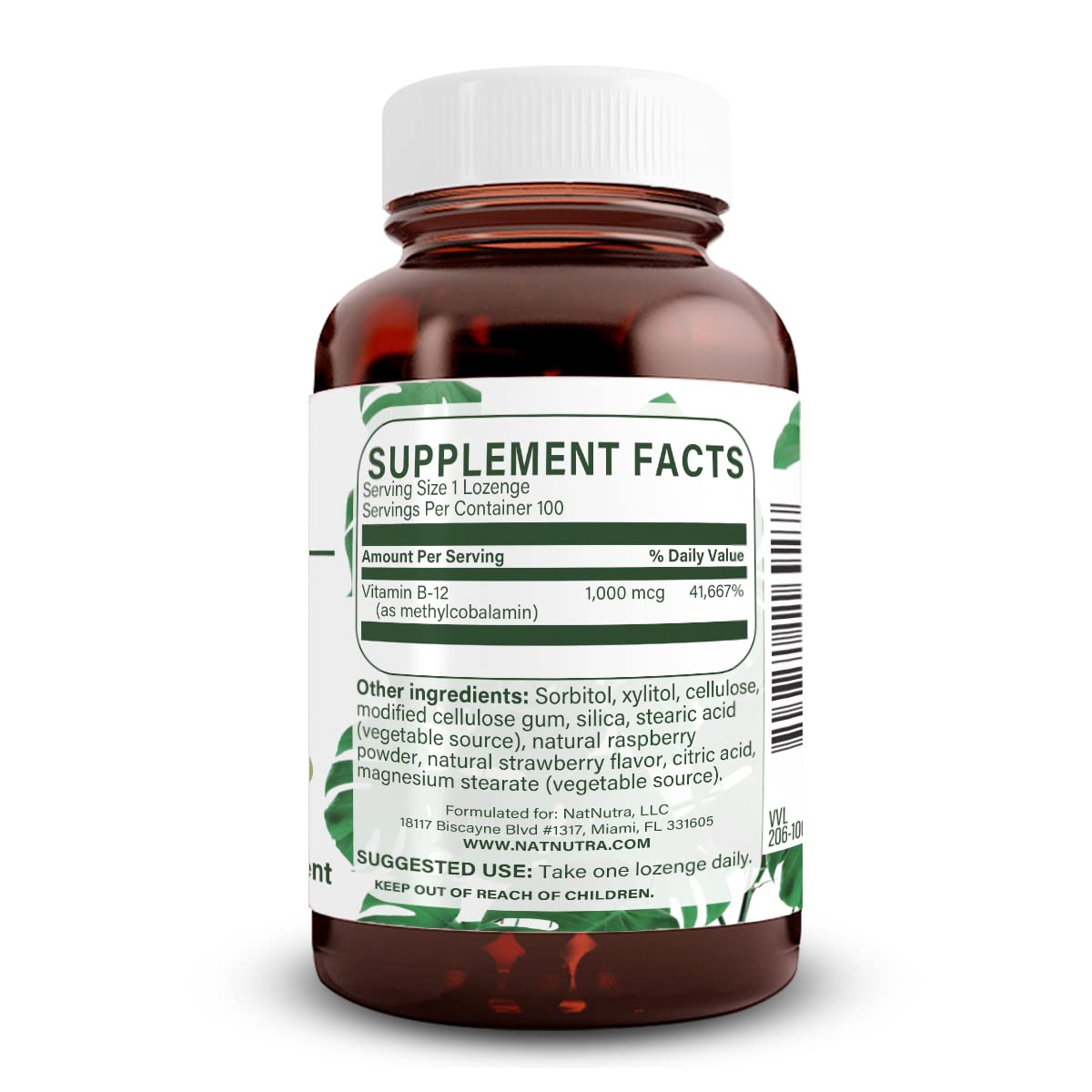 vegan vitamin b12 methylcobalamin supplement