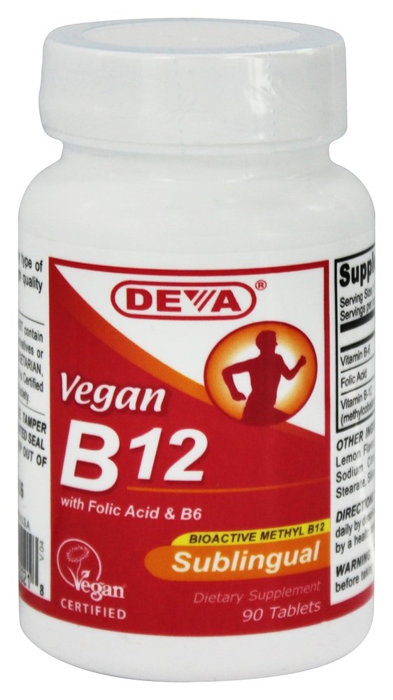 Vegan Vitamin B12 supplements for energy