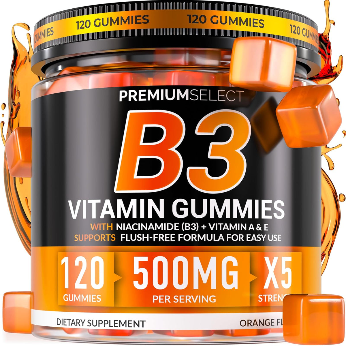 vegan vitamin b3 gummies for energy