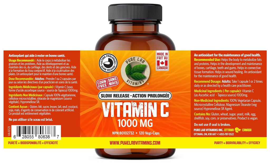 vegan vitamin C 1000mg capsules