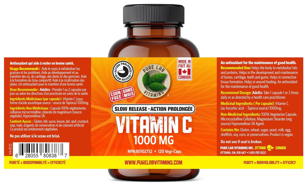 vegan vitamin C 1000mg capsules