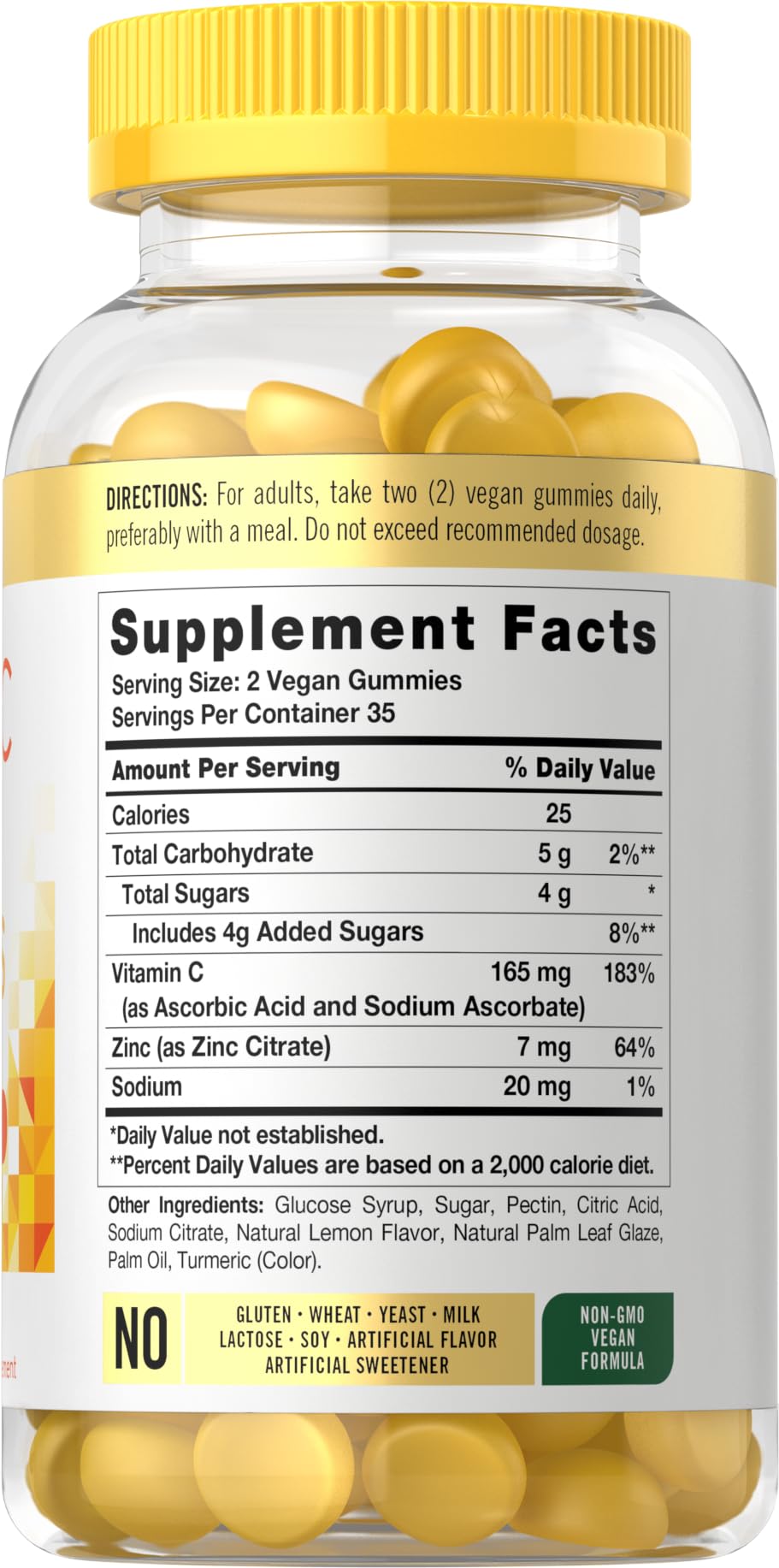 vegan vitamin C and zinc boost