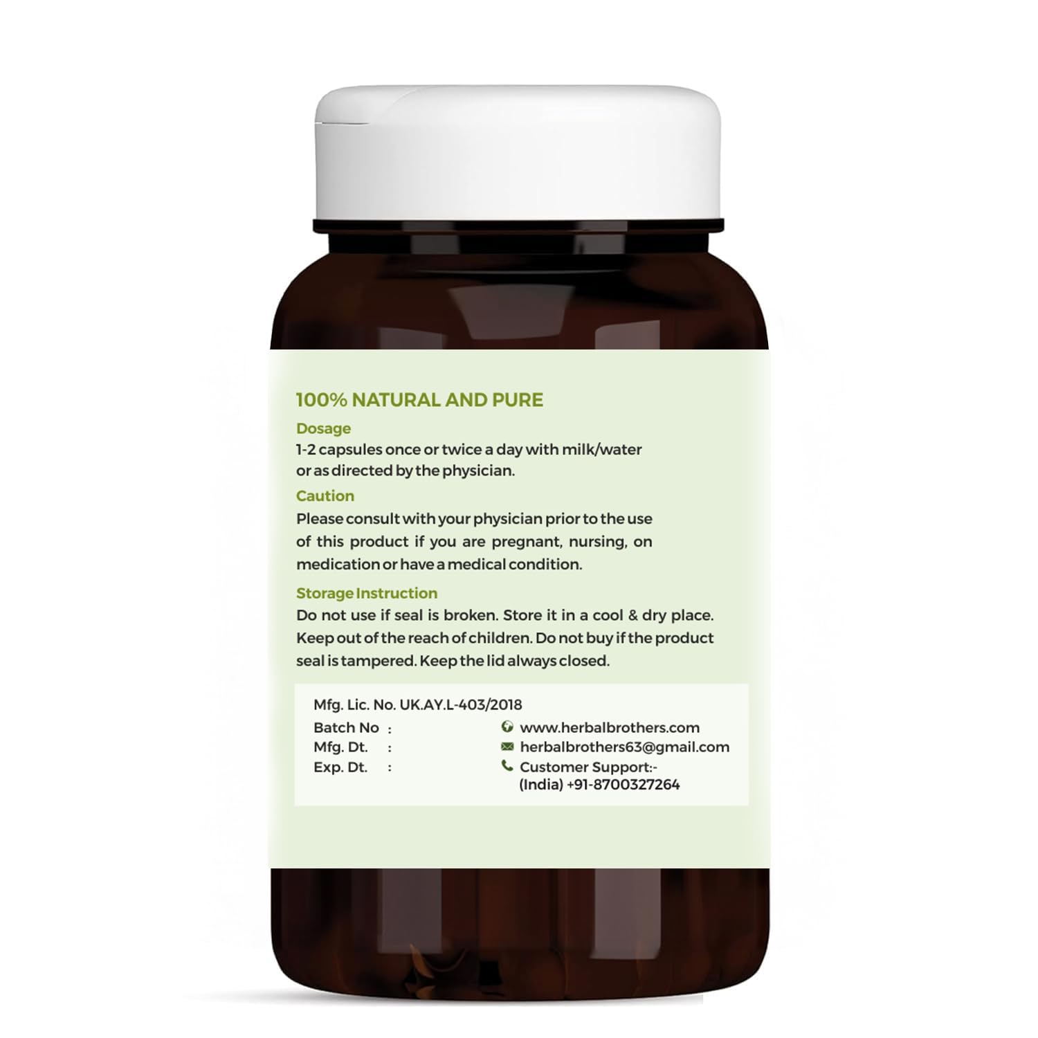 vegan vitamin C capsules for health