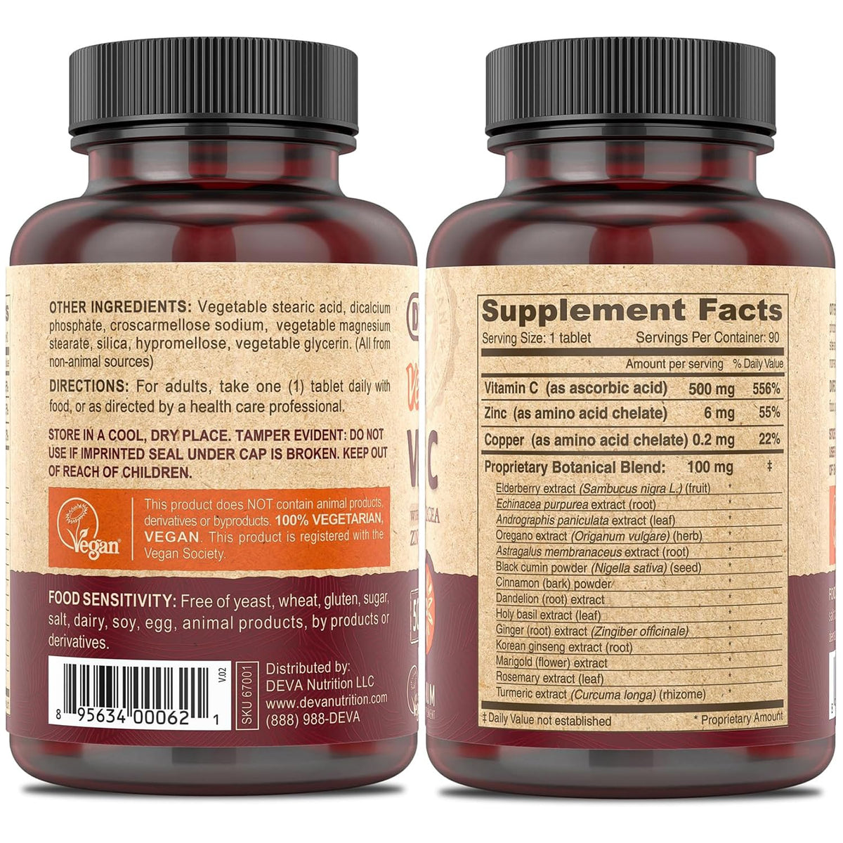 vegan vitamin c for immunity