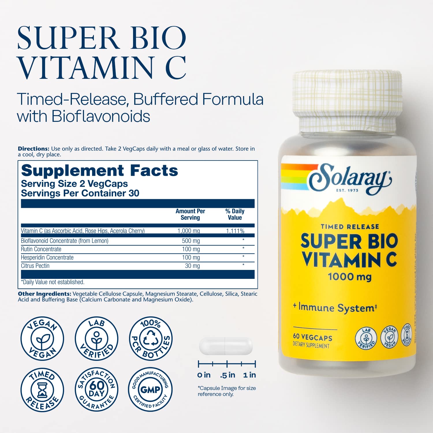 vegan vitamin c supplement capsules