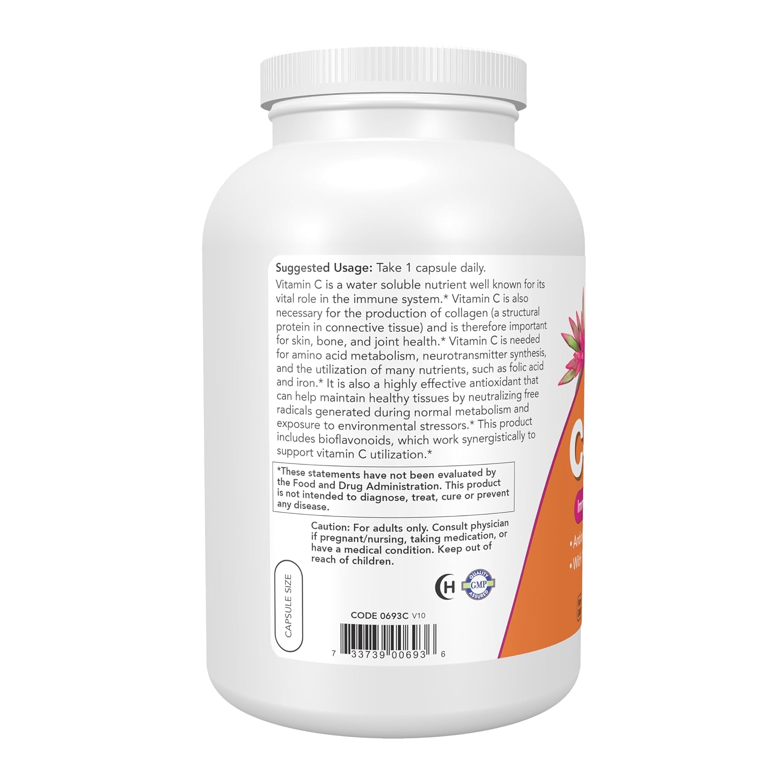vegan vitamin C supplement for immunity