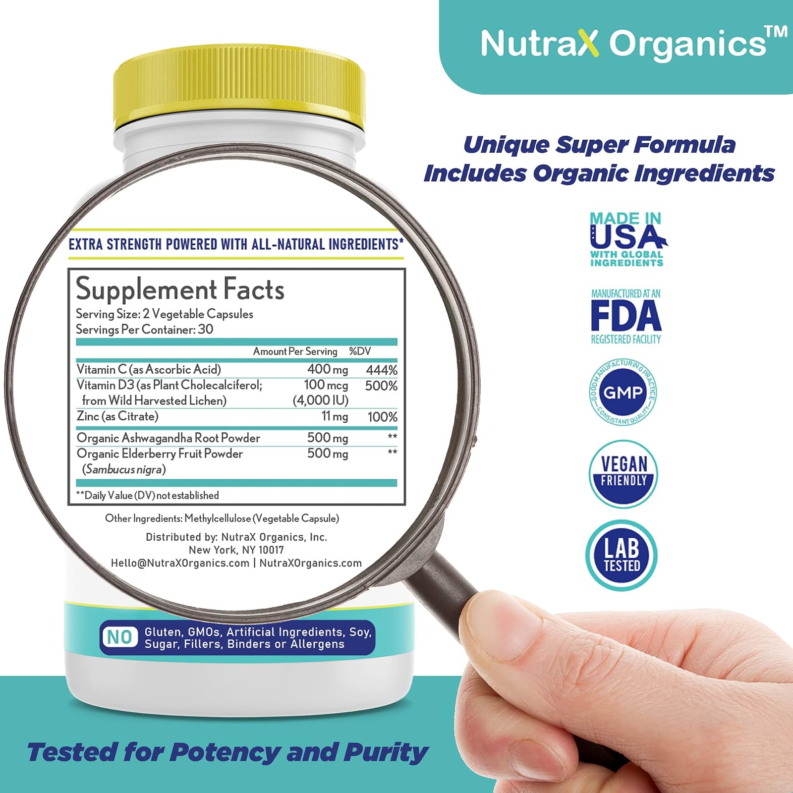 vegan vitamin C supplement for immunity