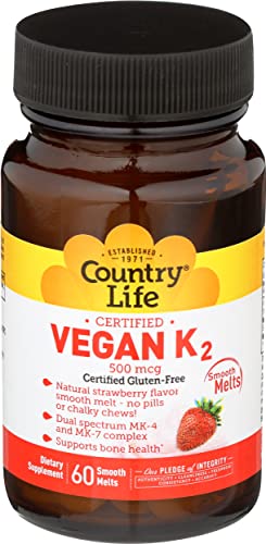 Vegan vitamin D support with K2