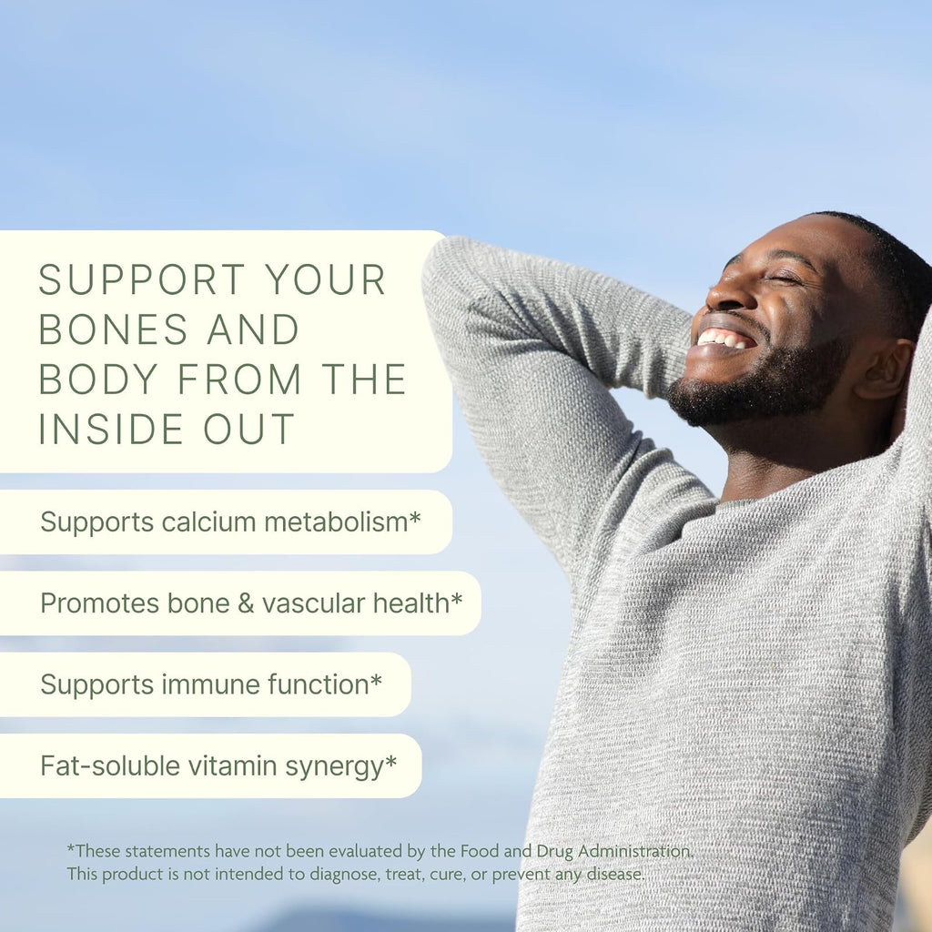 Vegan Vitamin D3 capsules for immunity