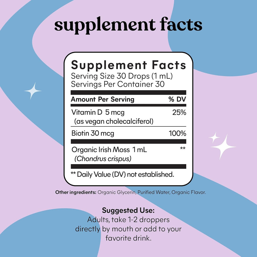 Vegan vitamin D3 from Irish sea moss