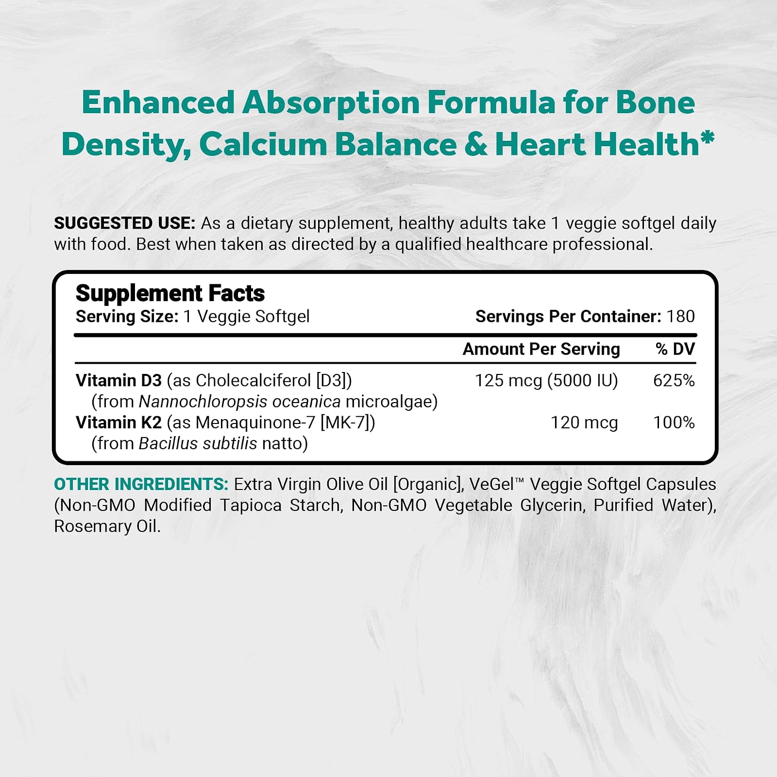 vegan vitamin d3 k2 supplement