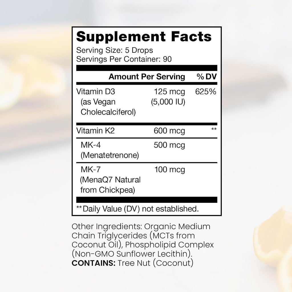 vegan vitamin D3 with K2