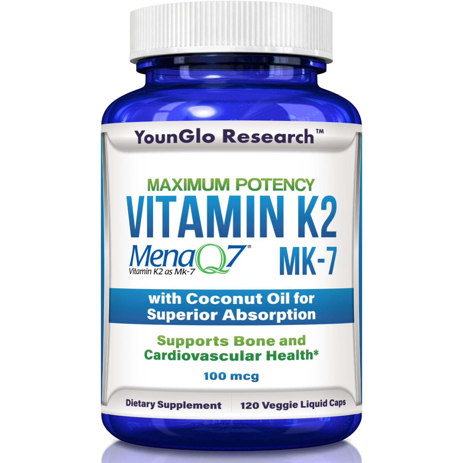 vegan vitamin K2 MK7 capsules