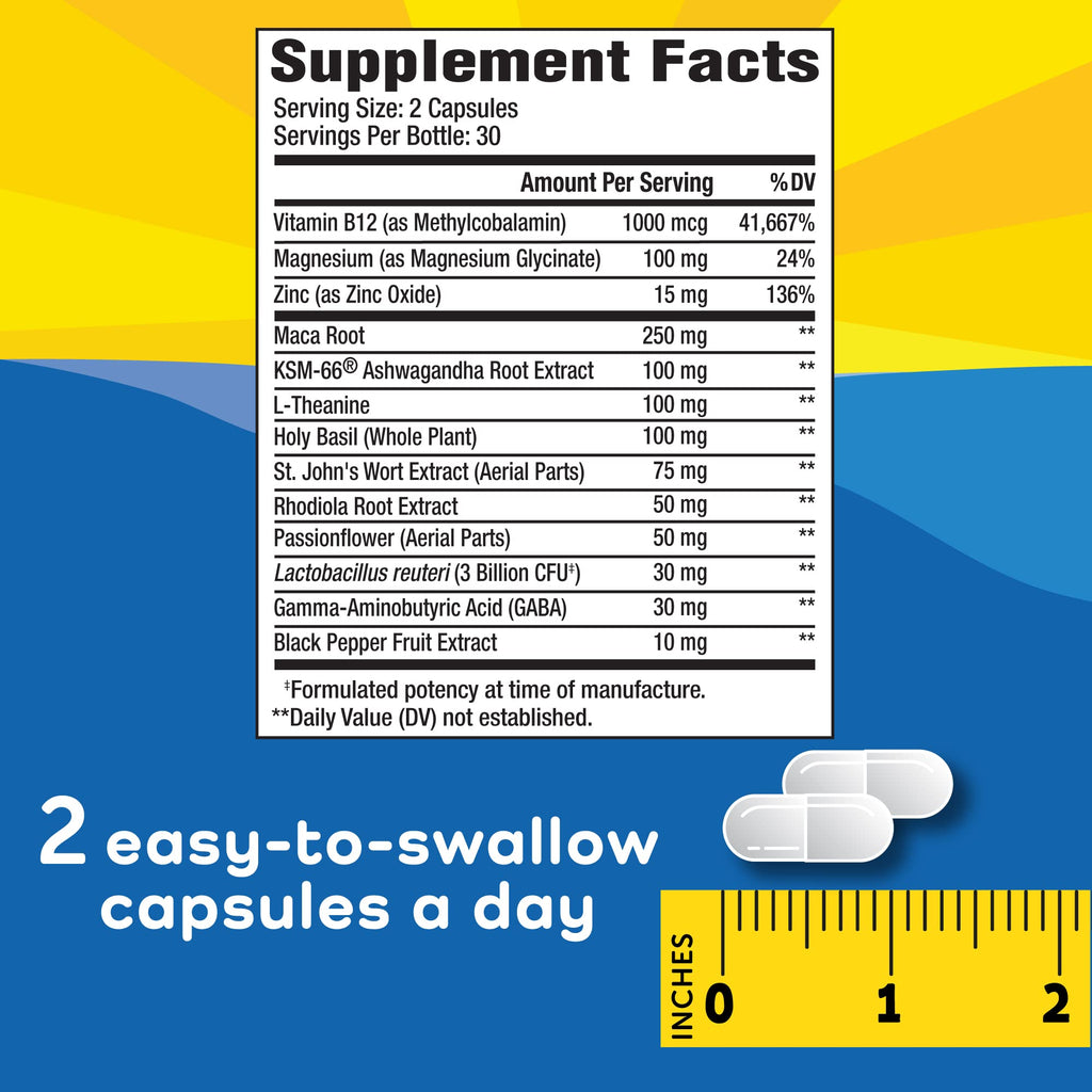vegan vitamin supplement for calmness