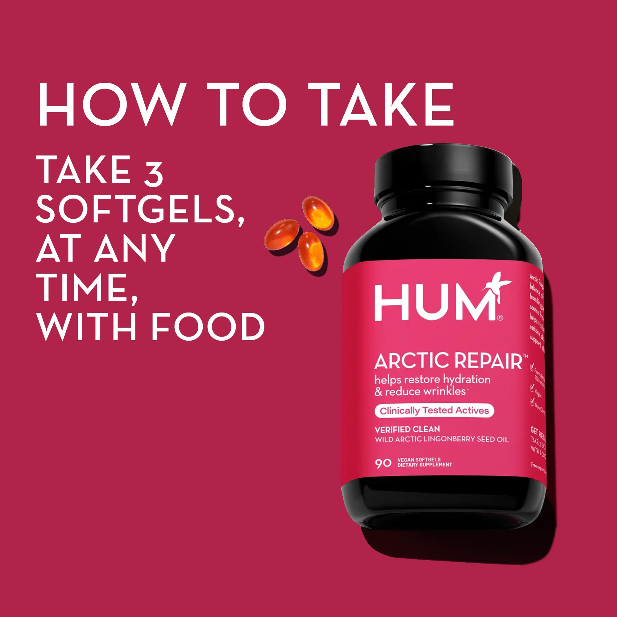 Vegan vitamins for healthy skin