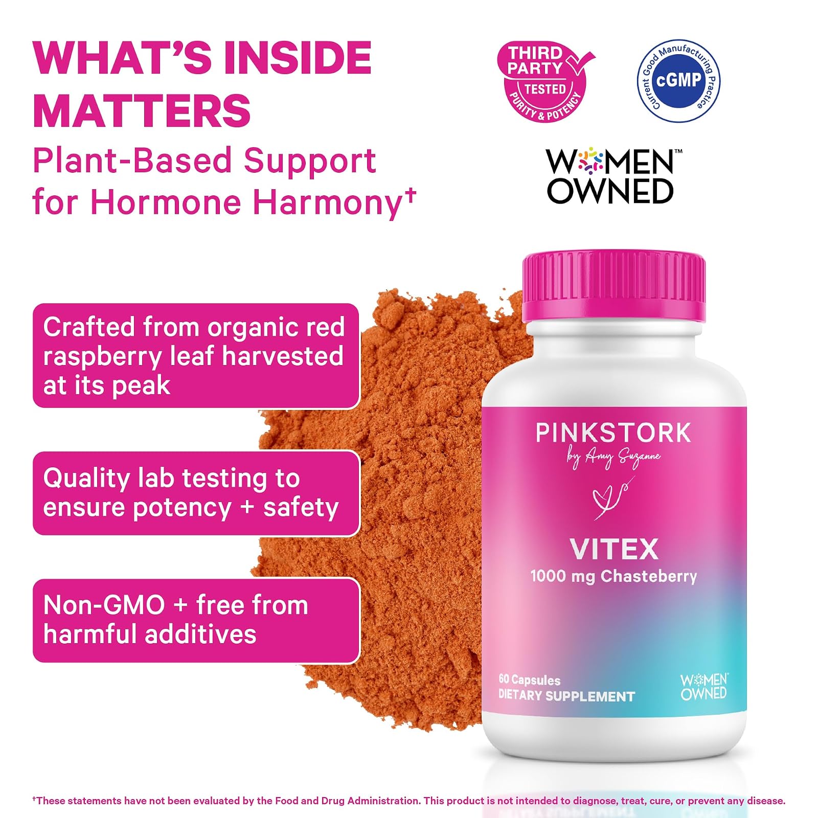 Vegan Vitex 1000 mg for hormonal balance