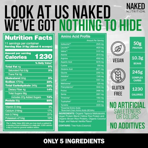 vegan weight gainers for healthy gains