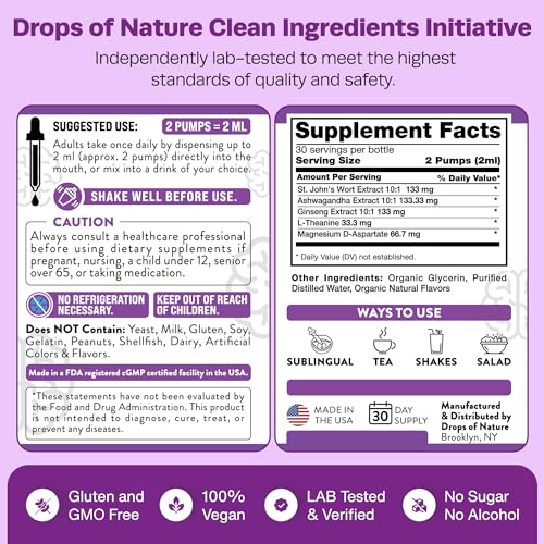vegan wellness drops for focus