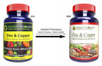 Vegan zinc and copper formula