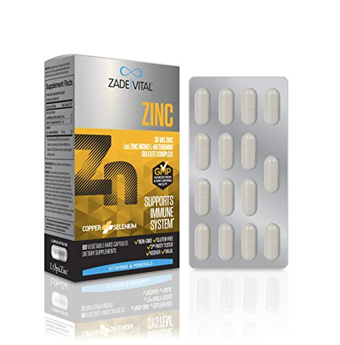 Vegan zinc capsules for daily use