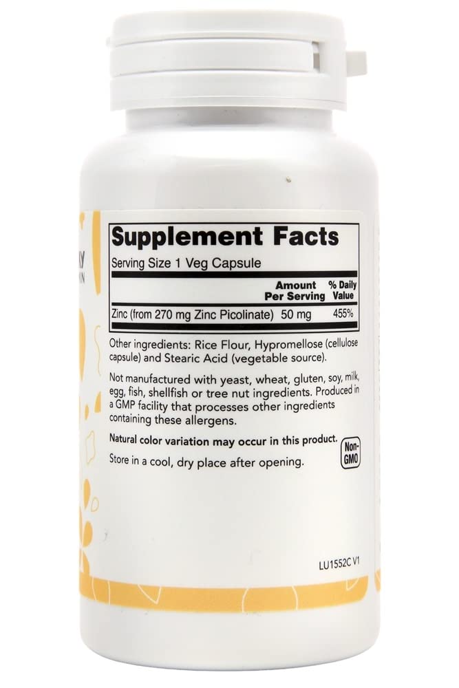 vegan zinc capsules for health