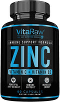 Vegan zinc citrate capsules for immunity