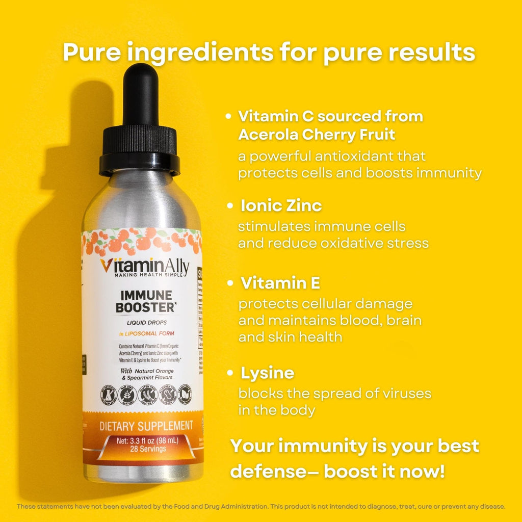 Vegan Zinc Drops for Immune Health