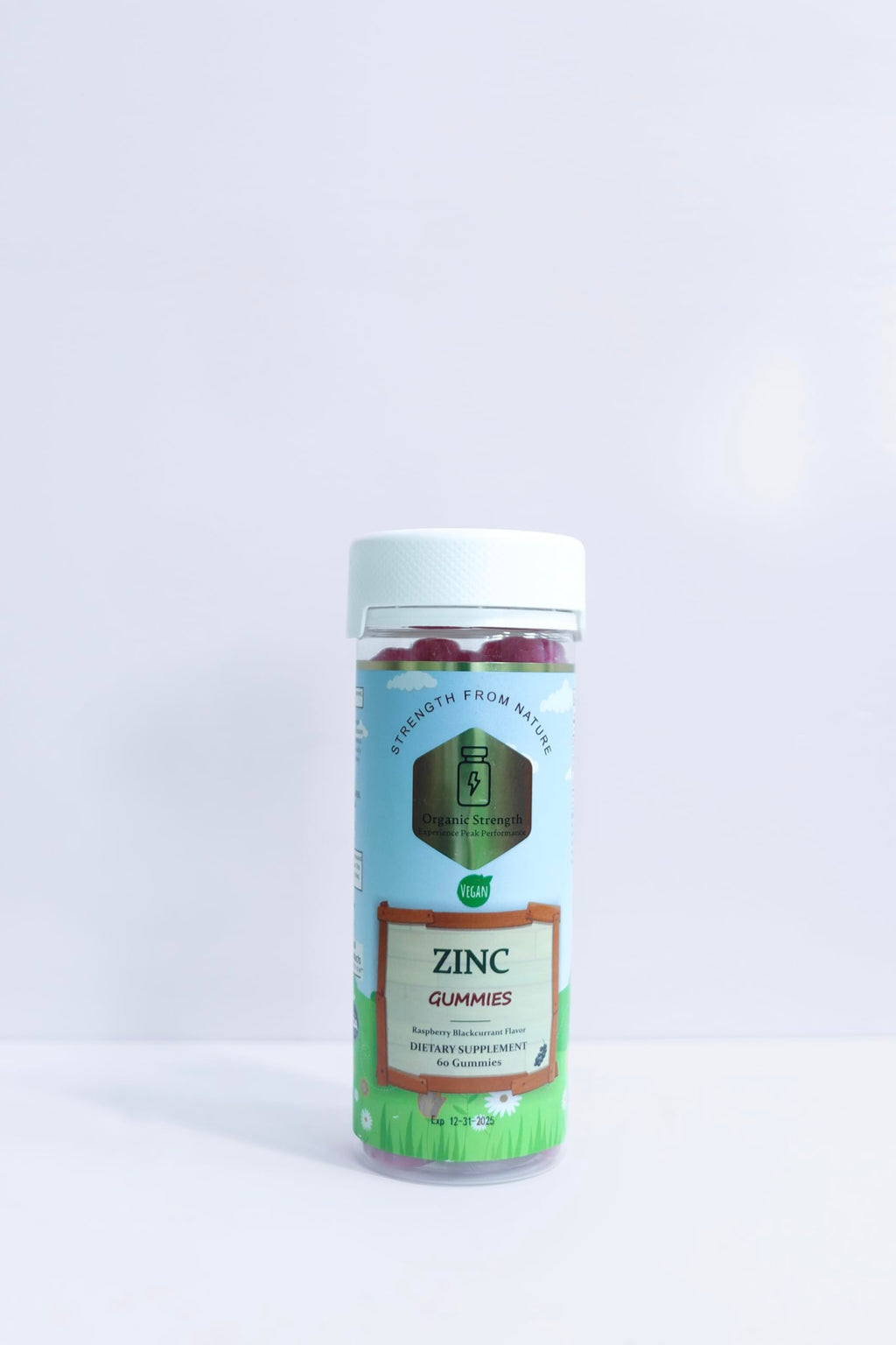 Vegan zinc gummies for immunity