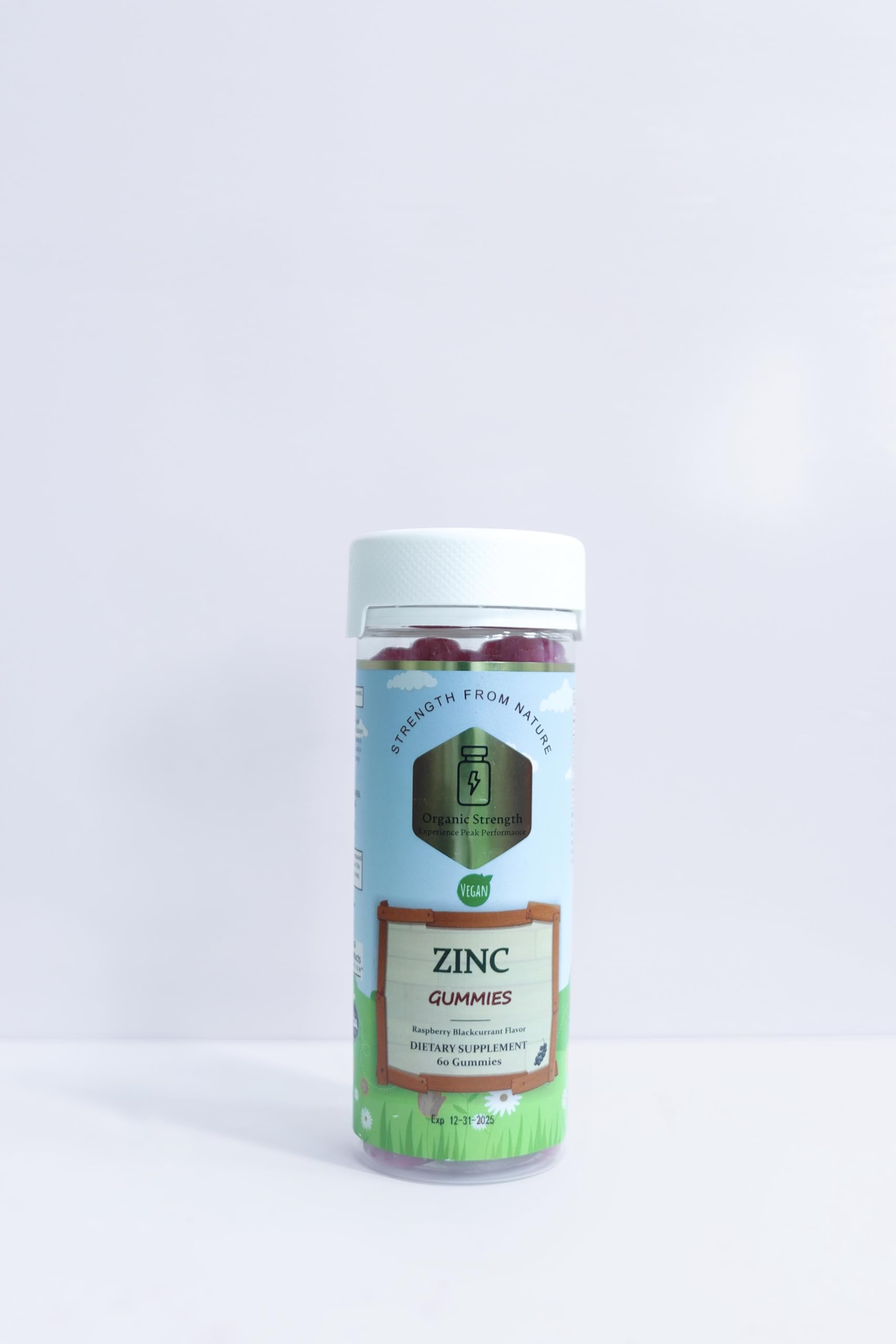 Vegan zinc gummies for immunity