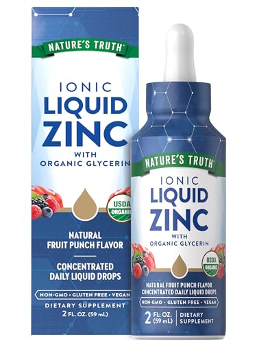 vegan zinc liquid for immune support
