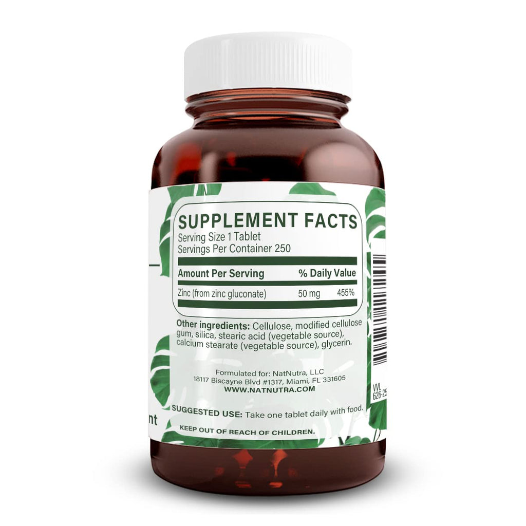Vegan zinc supplement for immunity