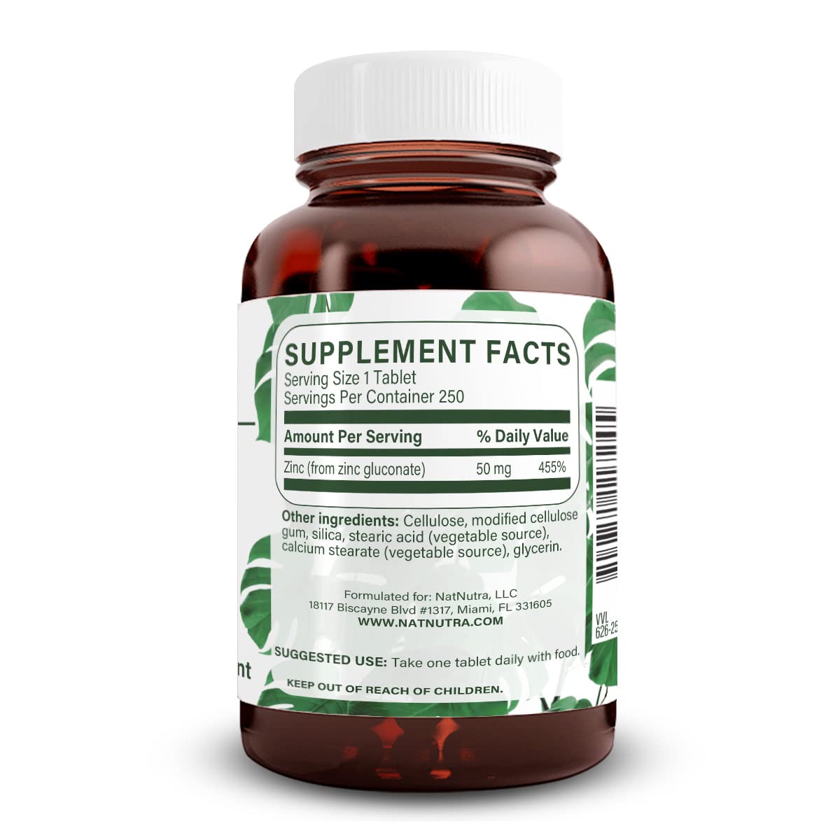 Vegan zinc supplement for immunity