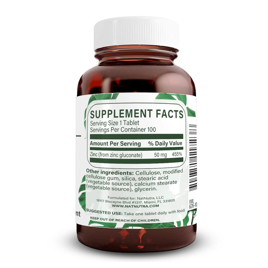 Vegan zinc supplement for immunity