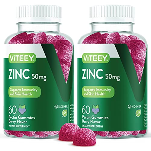 Vegan zinc supplement for skin health