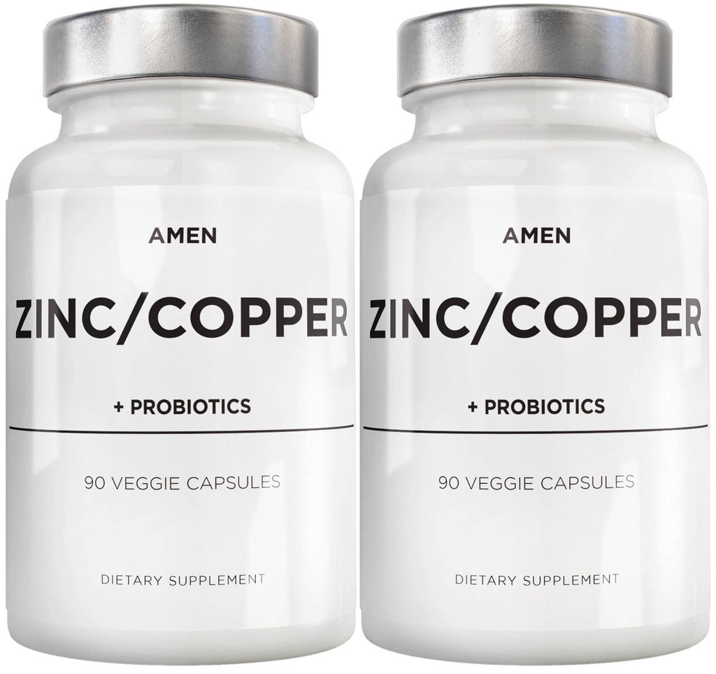 Vegan zinc supplement pack of 2