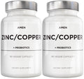 Vegan zinc supplement pack of 2