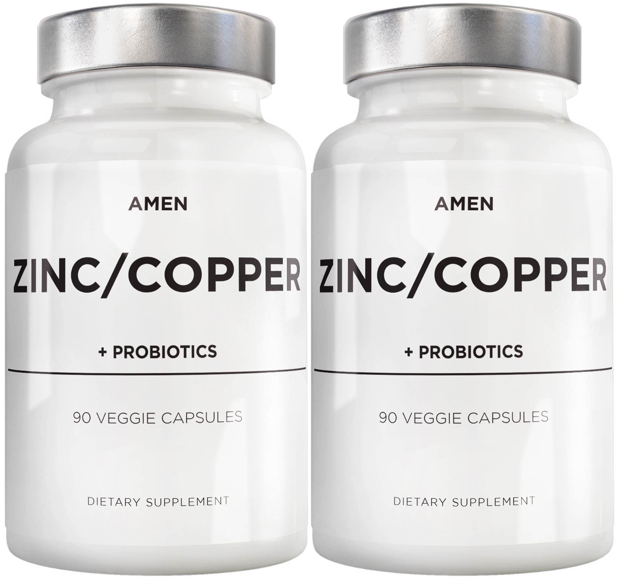 Vegan zinc supplement pack of 2