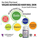 Veganly vitamins for glowing skin