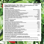 Veganly vitamins for overall health