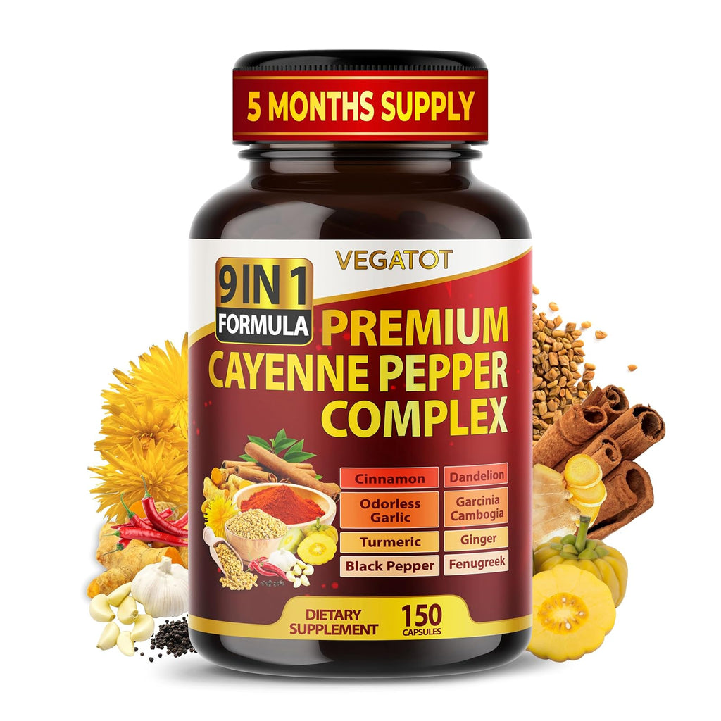 Vegatot Cayenne Pepper health benefits