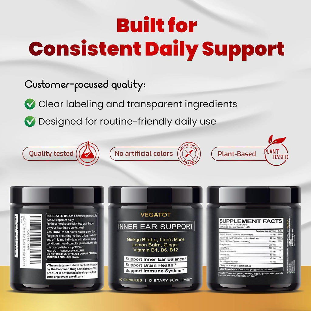 Vegatot ginkgo for cognitive support