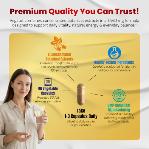 VEGATOT herbal capsules for wellness
