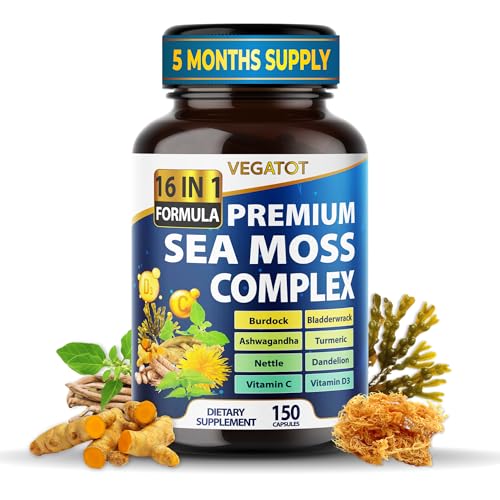 Vegatot sea moss capsules for wellness