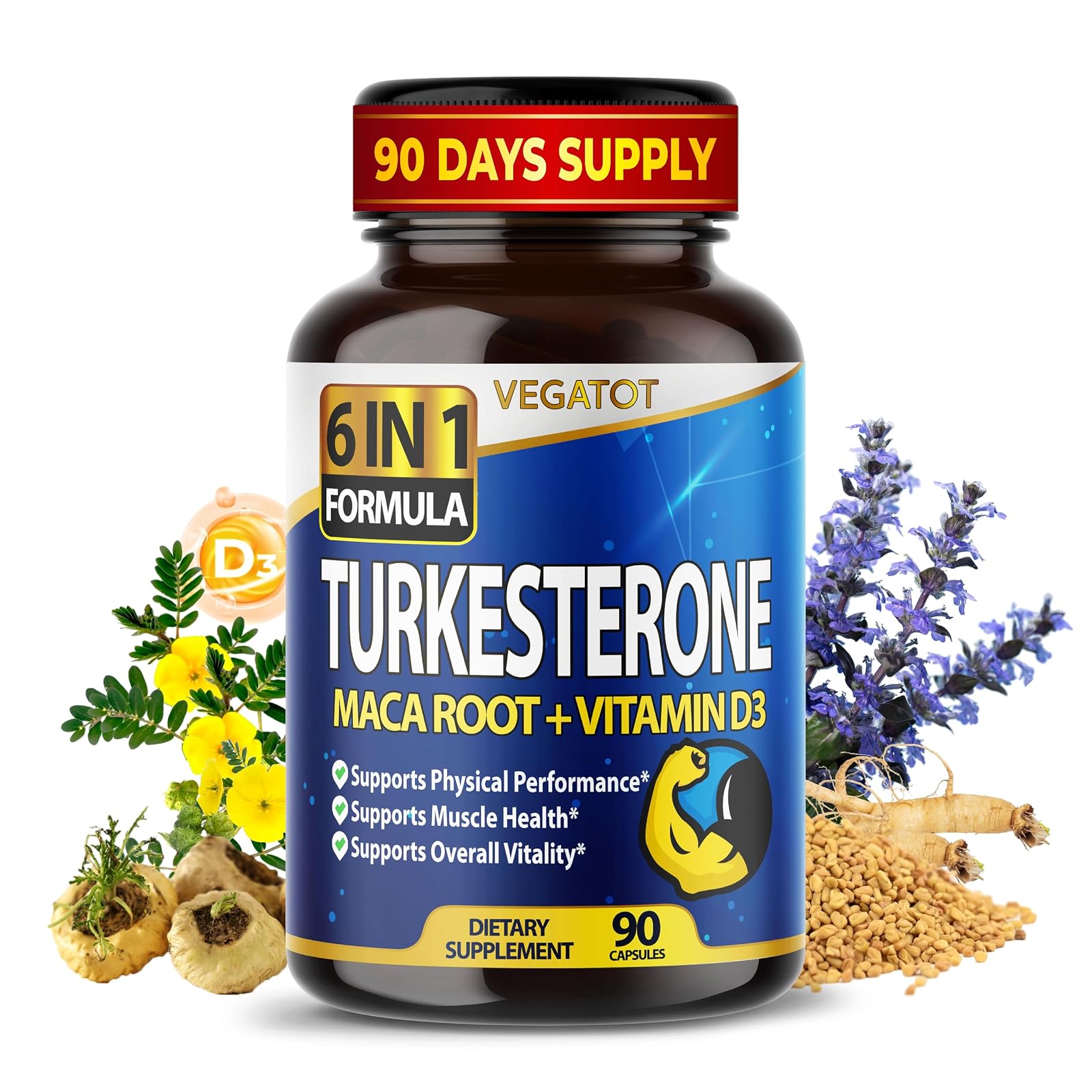 Vegatot Turkesterone multivitamins for energy