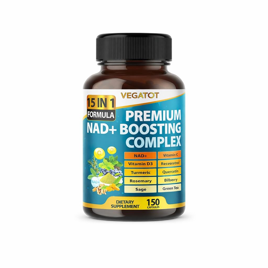 VEGATOT turmeric supplement for vitality