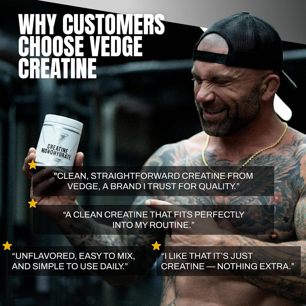 VEGDE creatine for fitness enthusiasts