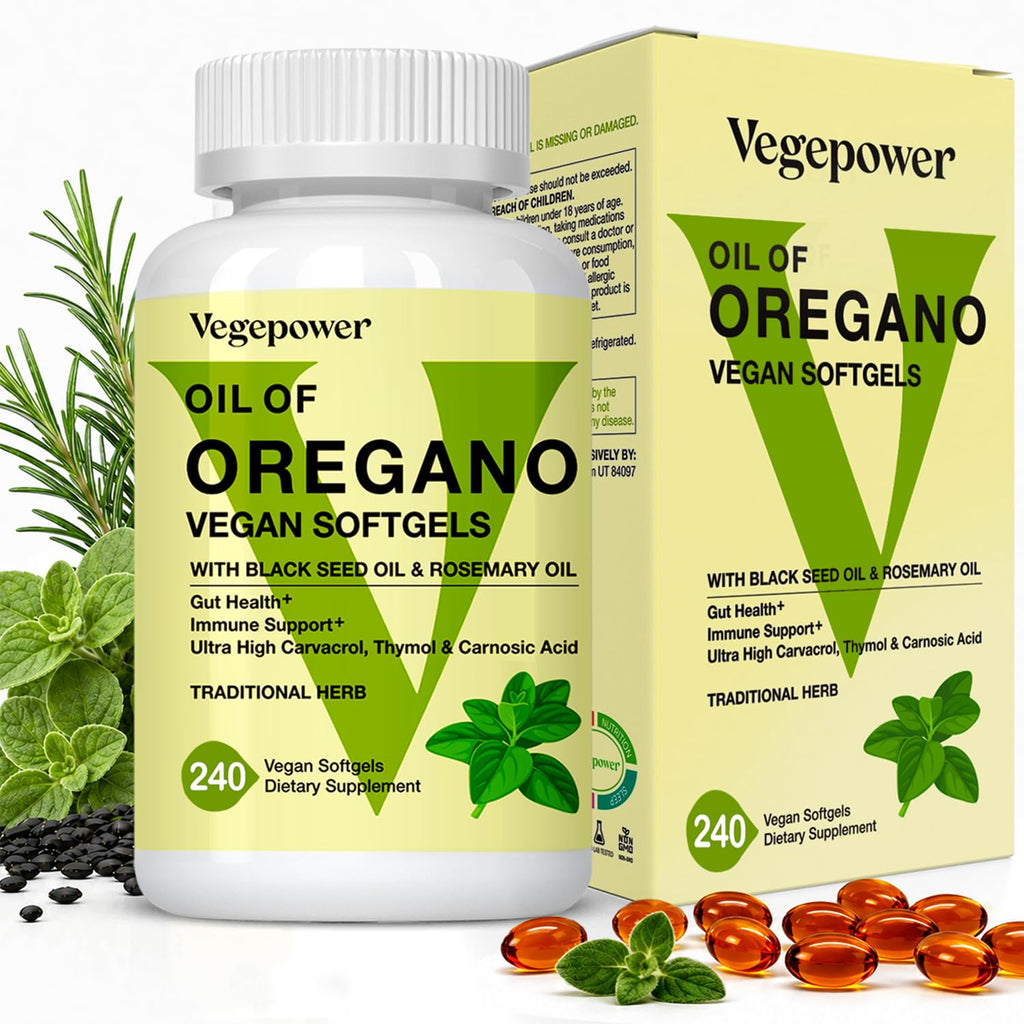 VEGEPOWER oil of oregano softgels