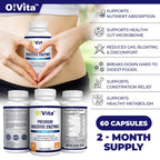 vegetable capsules for digestive support